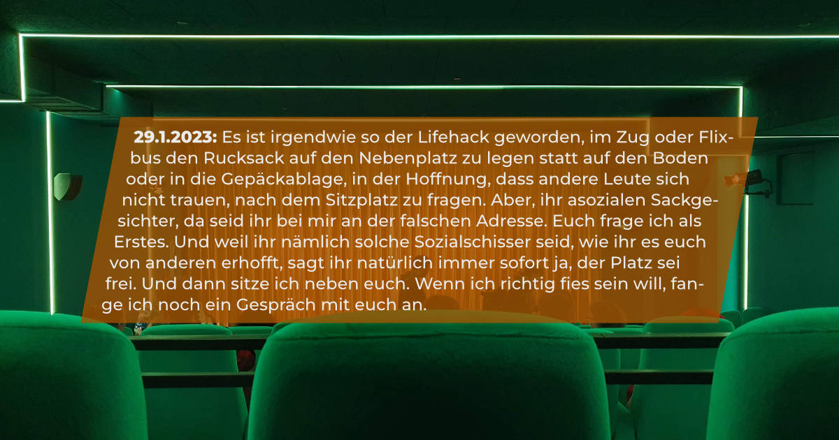 Momentaufnahmen, 16. Januar – 31. Januar 2023 - Patrick Baumann